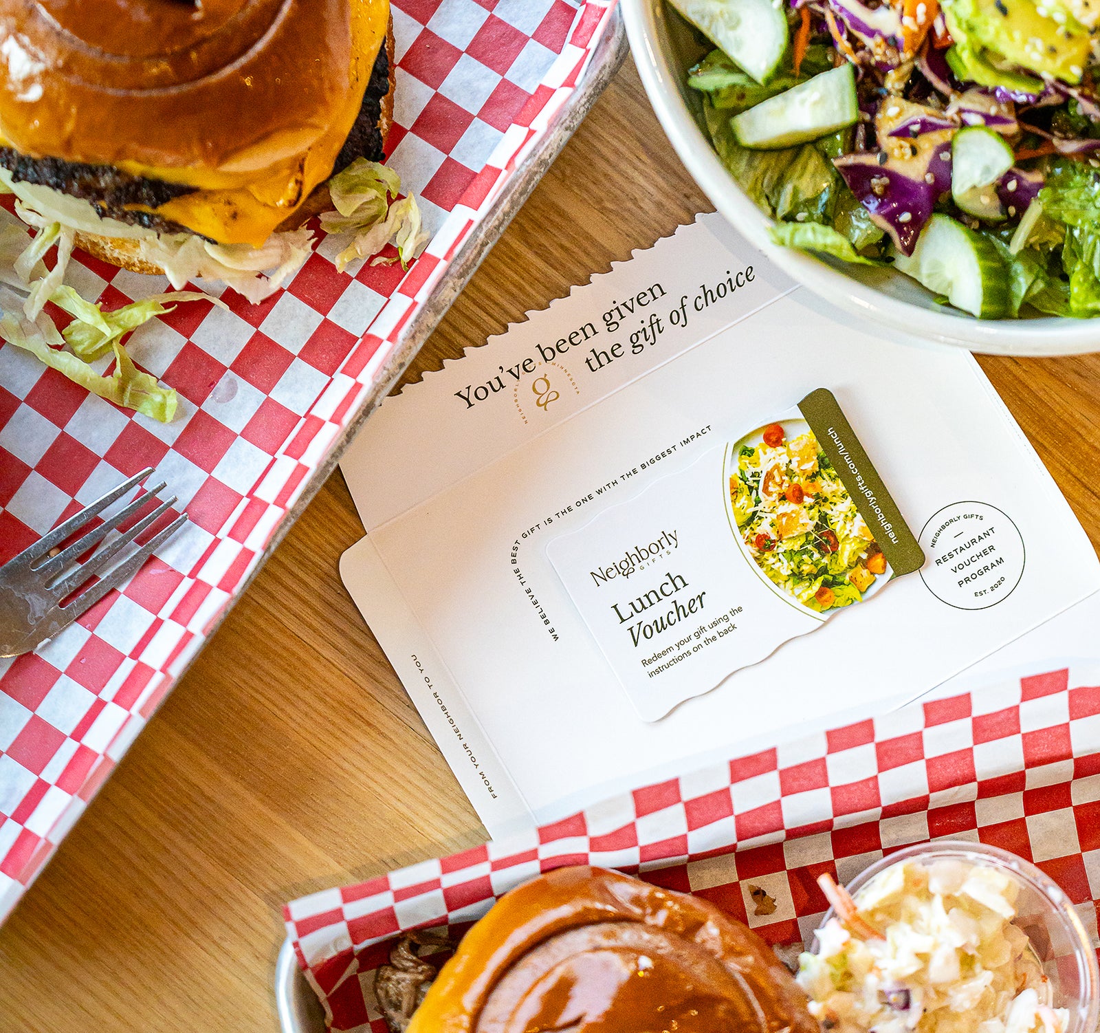 Lunch Vouchers – Neighborly Gifts